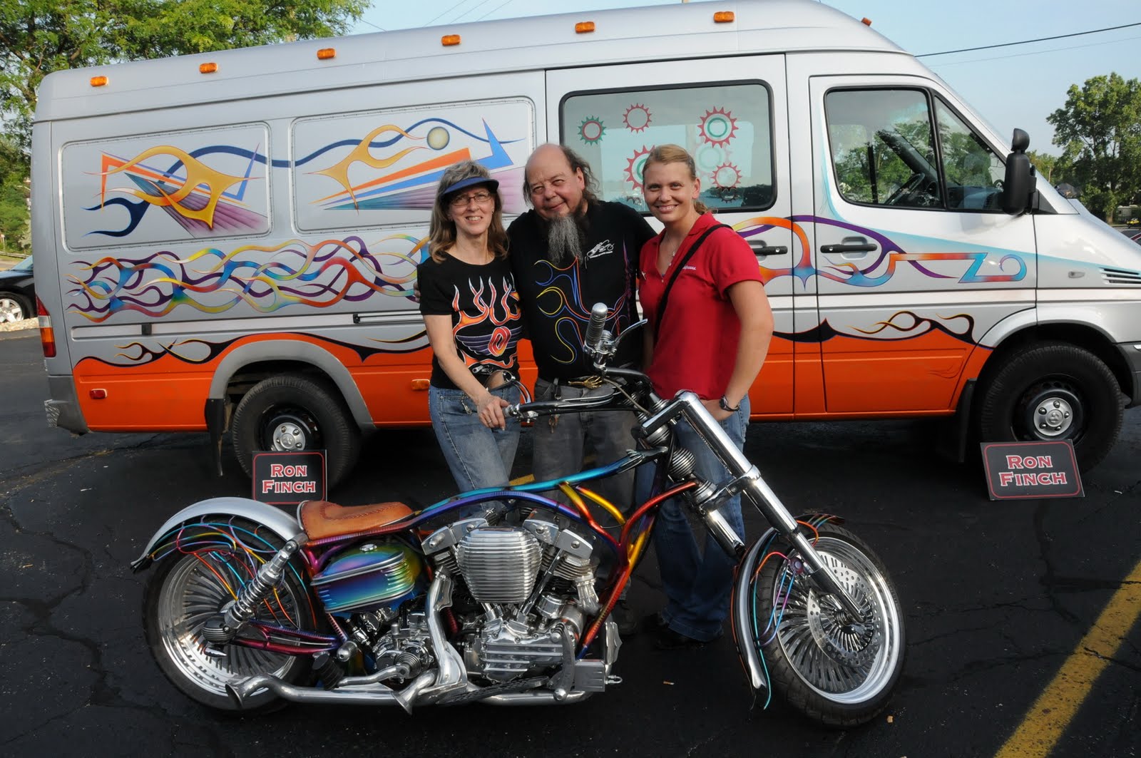 Burning Gas and Going Fast!: Photo Shoot with Ron Finch at his Studion ...