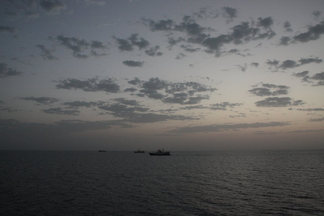 Life, or something like it.: So far out to sea