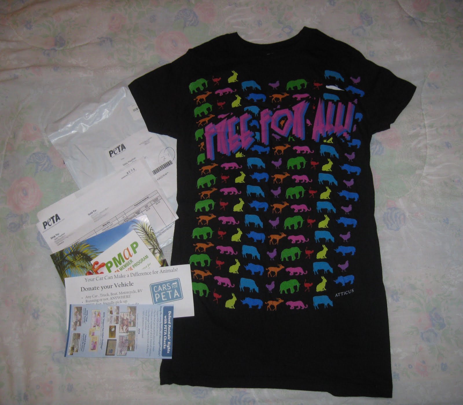Peta2 "Free for All" shirt by Atticus