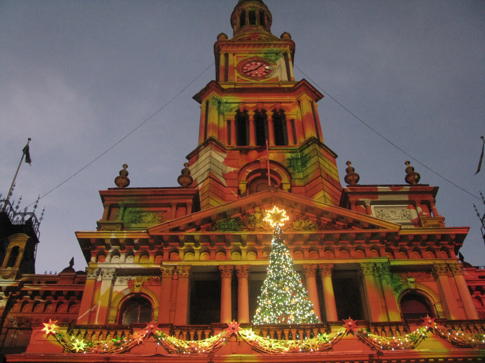 Experiências: Projeção de Natal - City