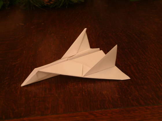 How To Make A Paper Aeroplane Thunder Bomber IHow4us How To Make A Paper Aeroplane Thunder Bomber IHow4us