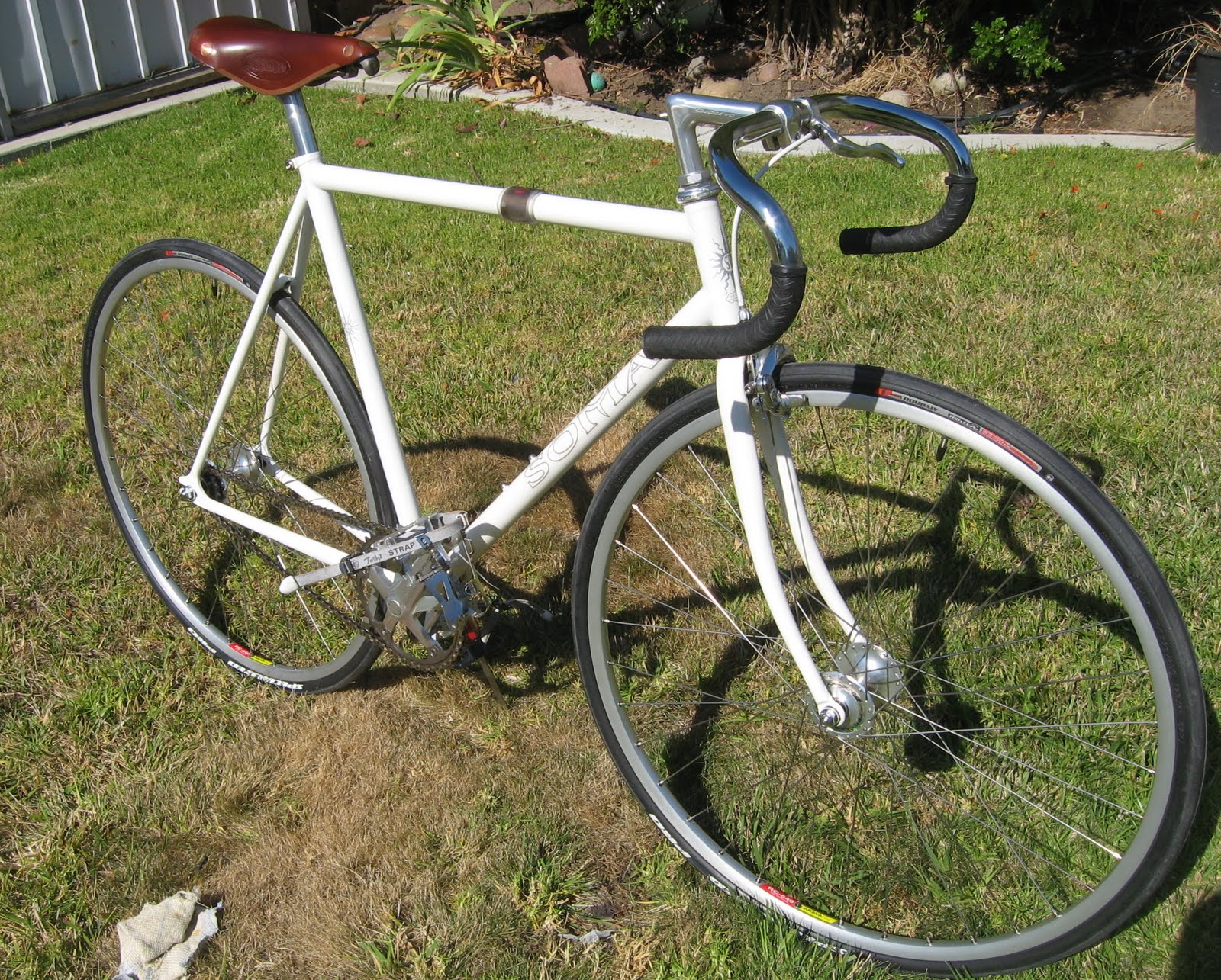 The One Speed Biker: Araya Rims, Gold 16b to RC-540; No More Tubulars!