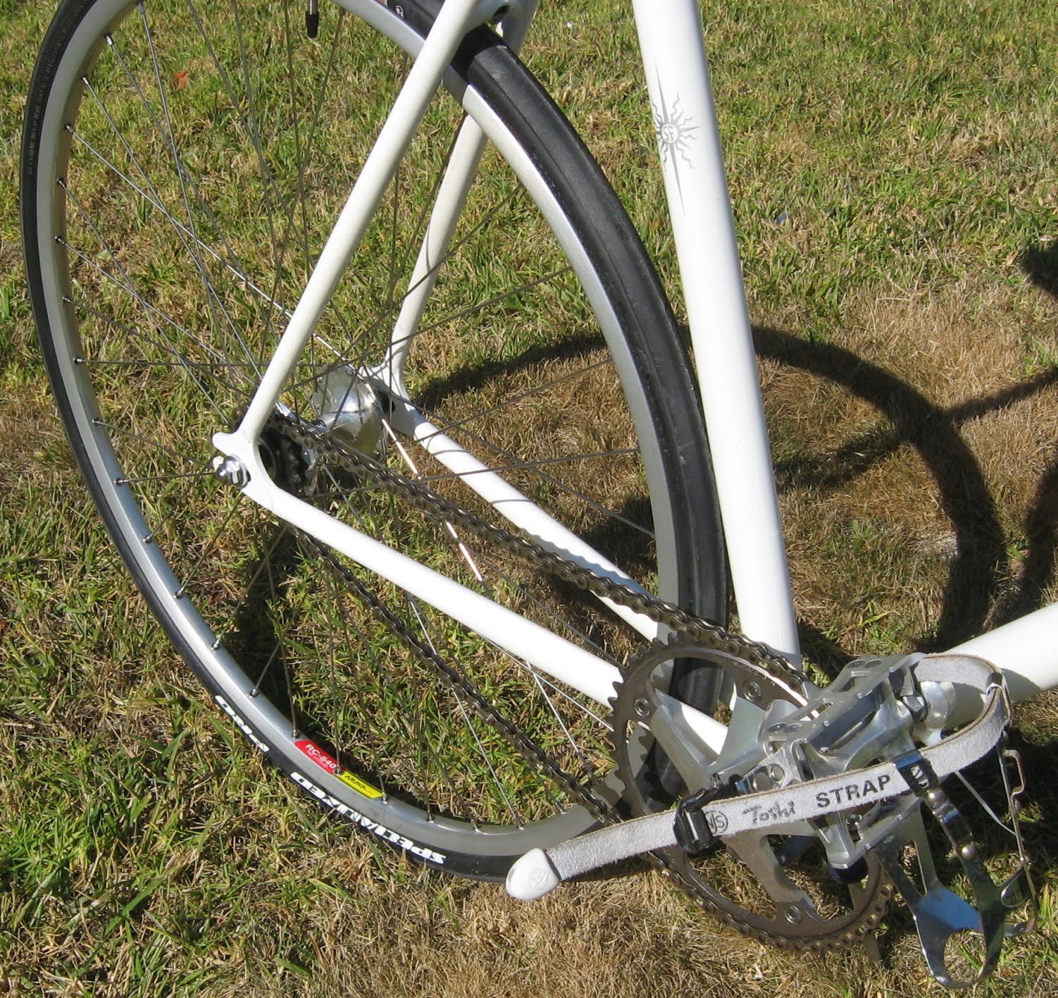 The One Speed Biker: Araya Rims, Gold 16b to RC-540; No More Tubulars!