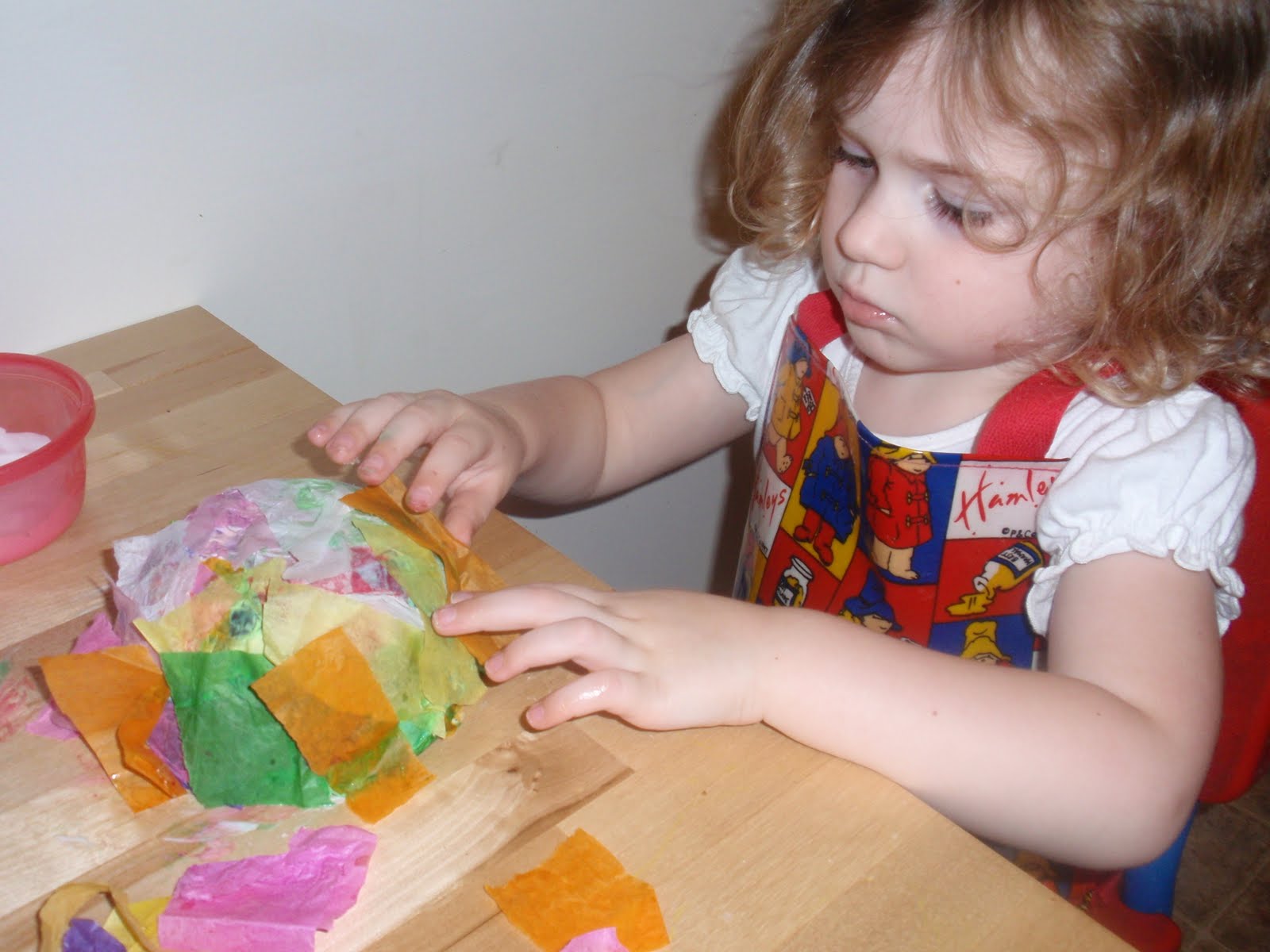 Diary of a Crafty Lady: Tissue Paper Bowl