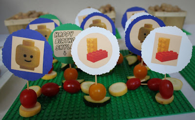 Moore Minutes: Build-a-Snack LEGO BUFFET (party part 2)