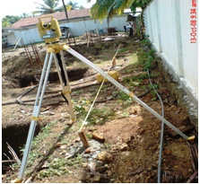 Civil Engineering in Bits: Basic Setting Out of a Building