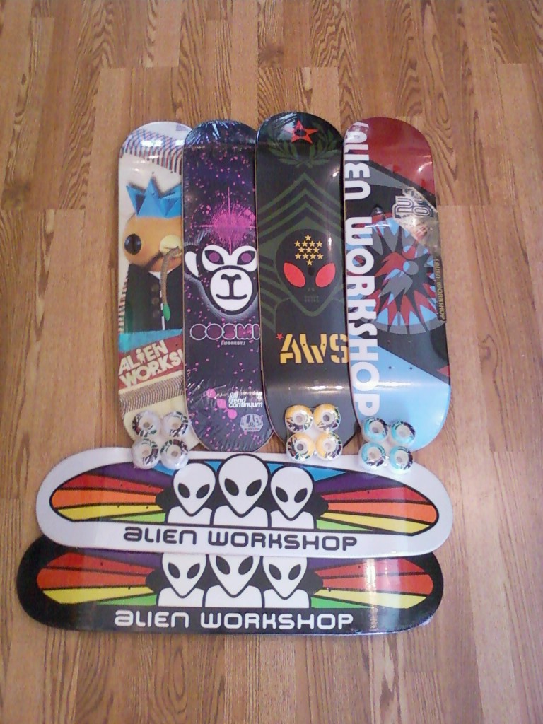 Logic Board Shop: New ALIEN WORKSHOP AND HABITAT boards and wheels! In ...