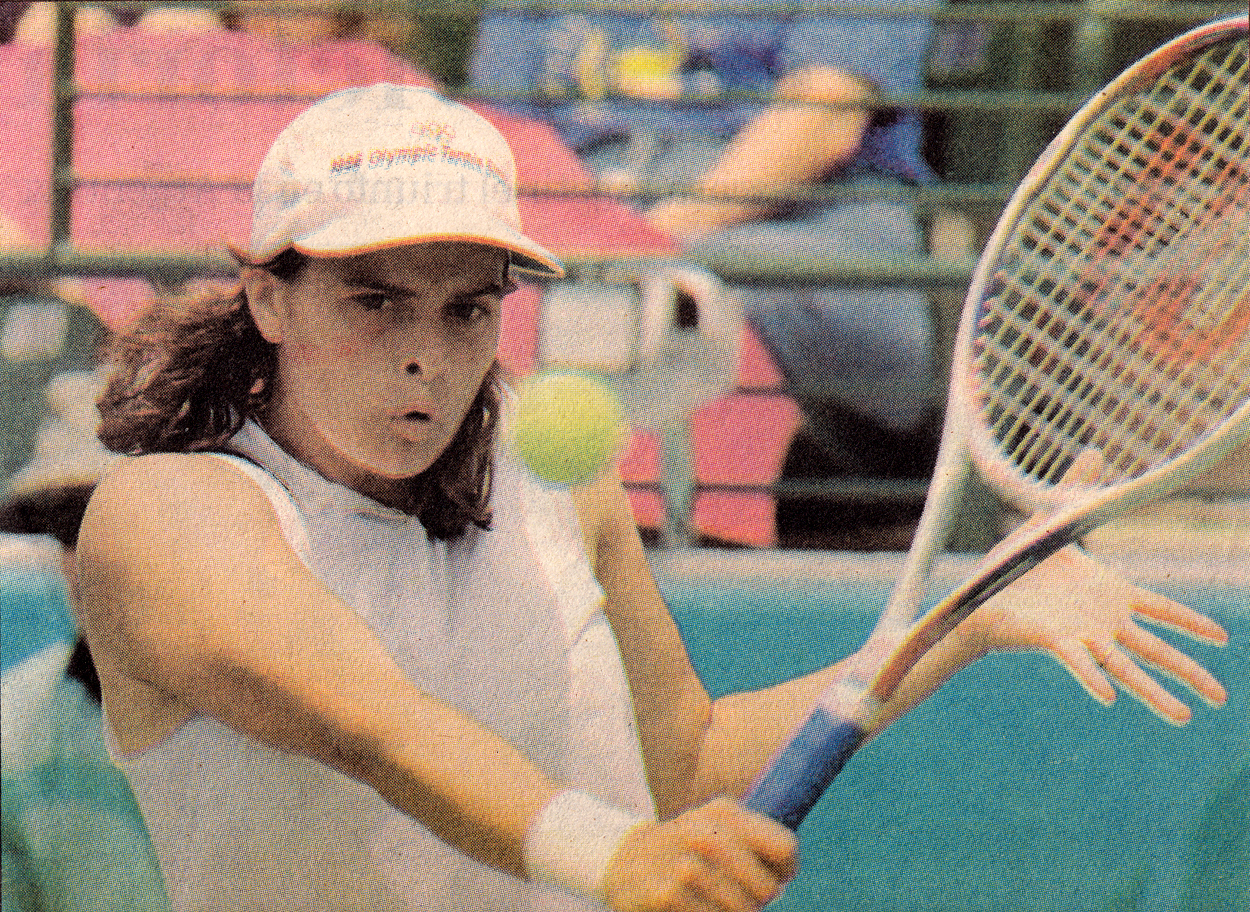 Tenistas Argentinas: Imágenes del Archivo: Inés Gorrochategui