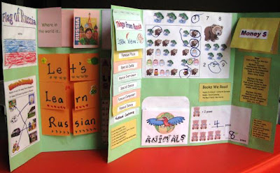 Kimi's Little Adventure: Russia Lapbook