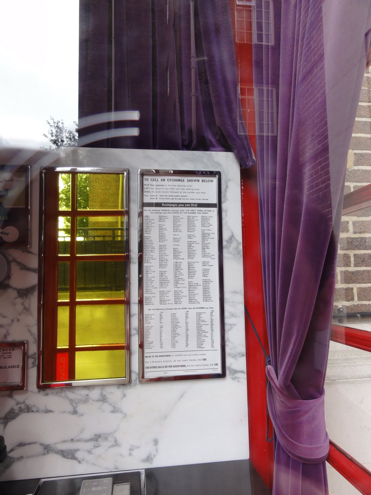 PayPhoneBox: Unusually Tall Phone Box Outside the Yoo Dev. at the Old ...