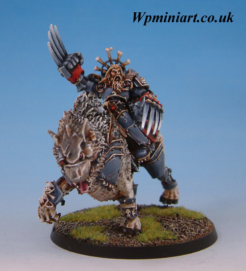 Wpminiart: Warhammer 40k Canis Wolfborn - Space Wolves