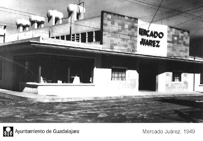 GUADALAJARA DE AYER: Mercado Juárez, 1949