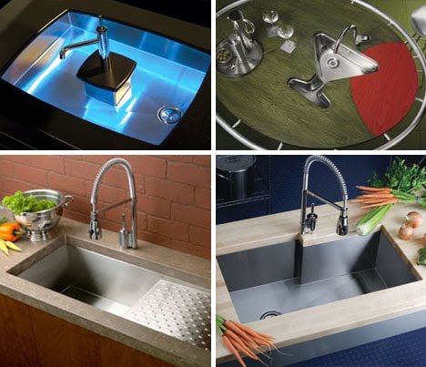Home Interiors Blog: 30 Stylish and Creative Sinks