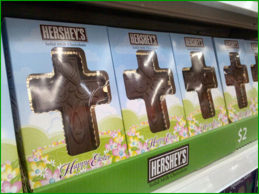 Rick's Green Grass: Chocolate Crosses for Easter?!