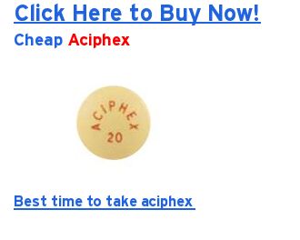Christy Leach World: Best time to take aciphex