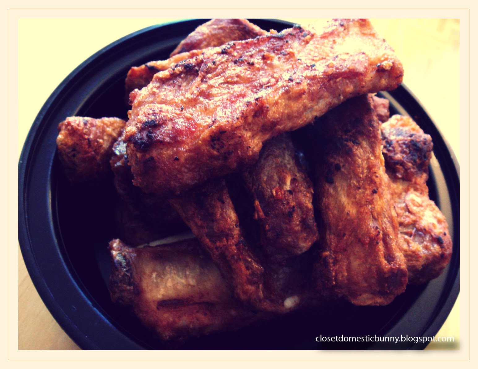 cooking. eating. carousing.: honey glazed pork ribs