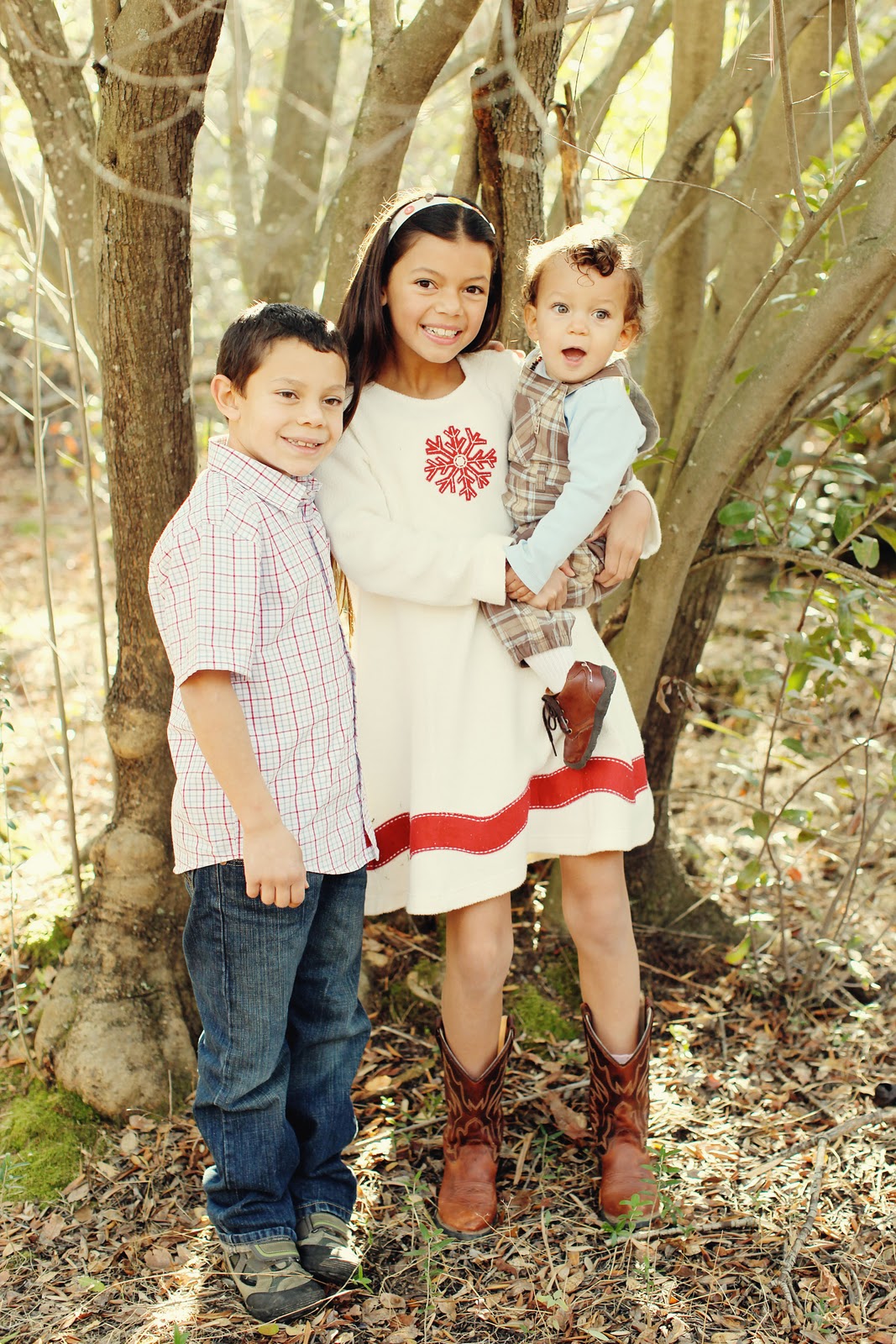 strong and courageous: merry christmas from the oates family