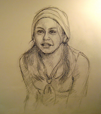 Betsys Sketches: drawings of ari