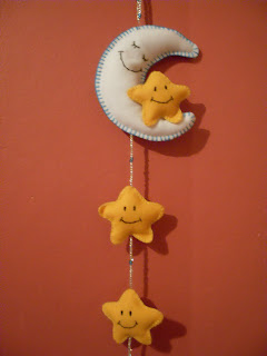 Feltritos: Móbile Lua e Estrelas