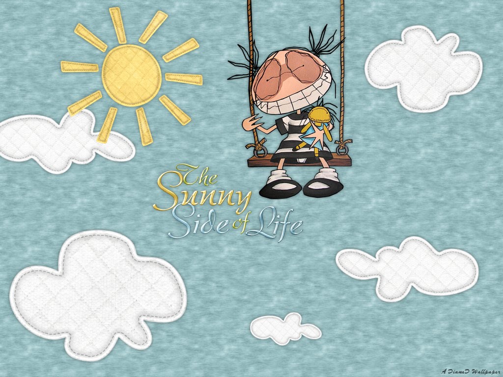 Greekkisses Blog Spot: Wallpaper ~ Sunny Side of Life