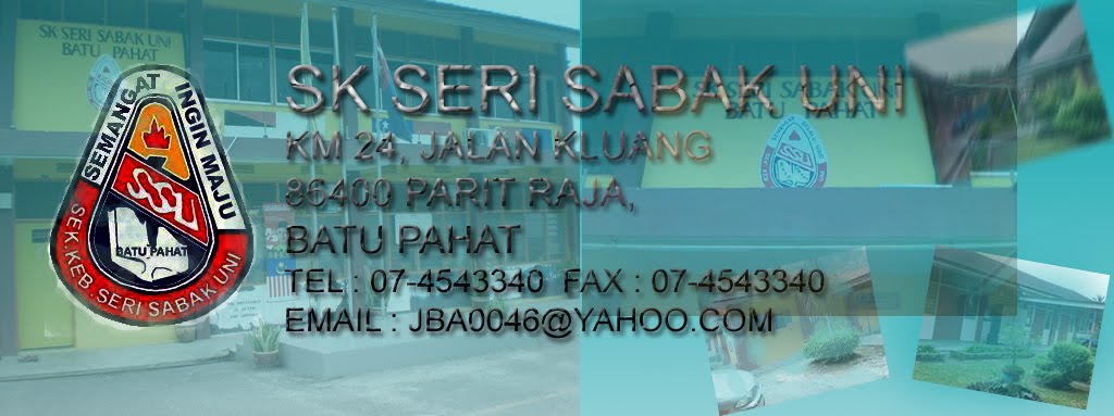 SK SERI SABAK UNI: Info Sekolah