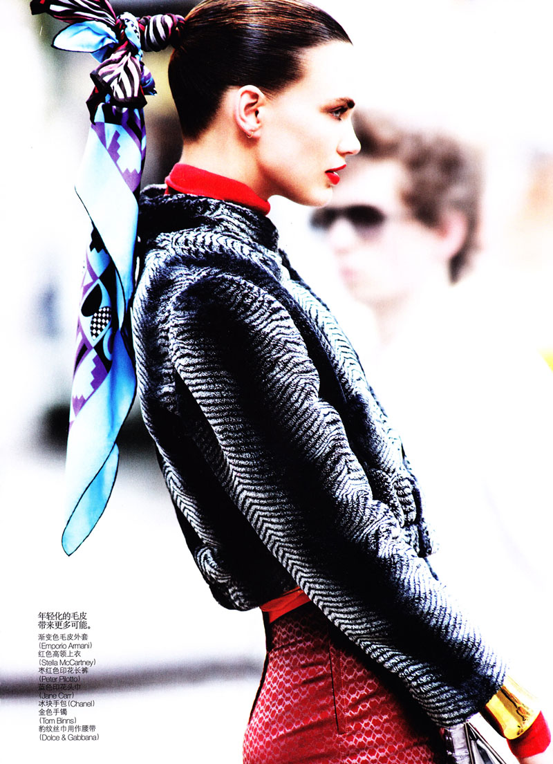 The Dutch Models: Rianne ten Haken for Vogue China!