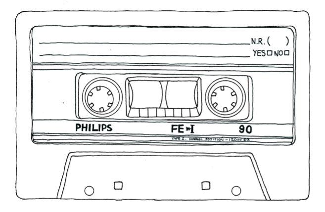 Design Practice: New cassette drawings...