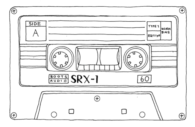 Design Practice: New cassette drawings...