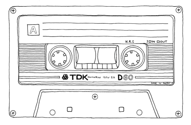 Design Practice: New cassette drawings...