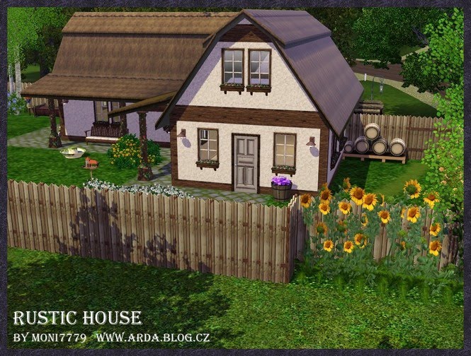 Arda Sims: Rustic House