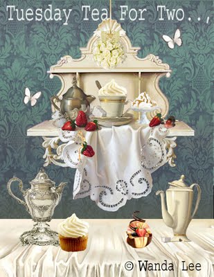 Happy To Design: A Summer's Tea on the Veranda...Part II
