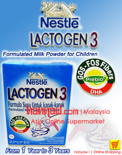 Hanyaw ! Online Shopping: Online Shopping for Lactogen 3 Formulated ...
