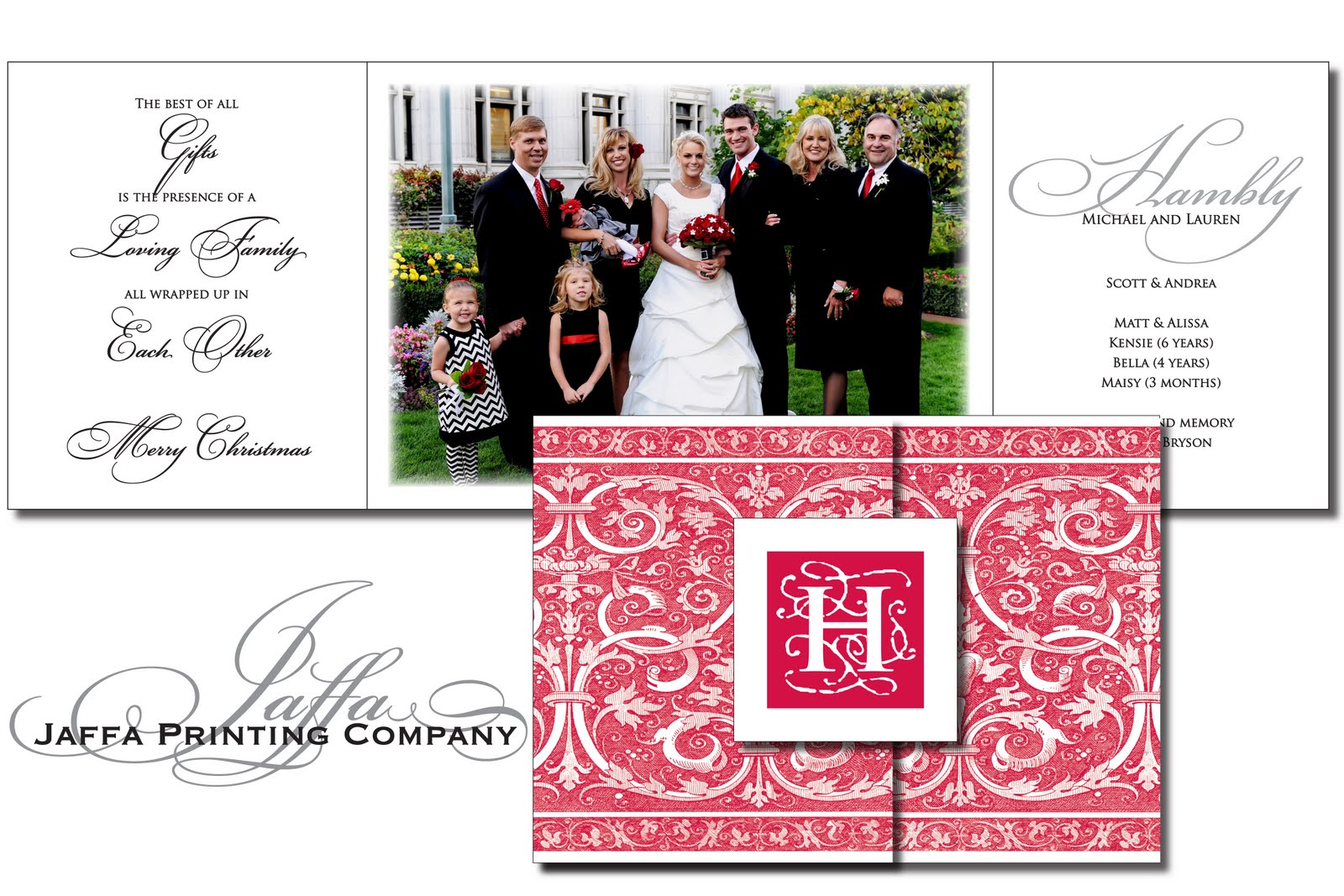 Wedding Invitation Blog: Custom Holiday Card