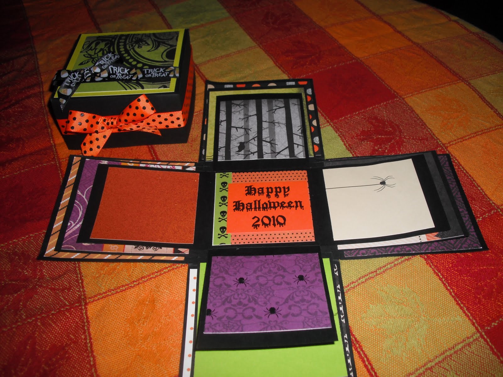 the paper princess: Halloween Explosion Boxes!