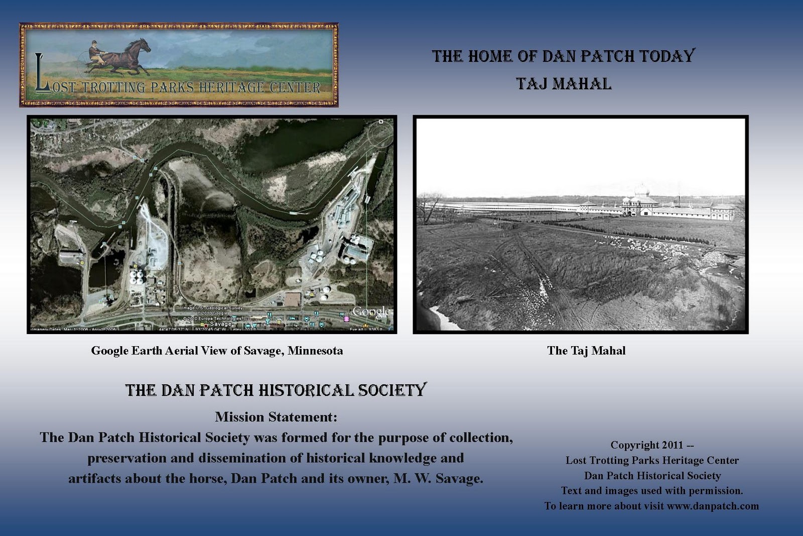 The Lost Trotting Parks Heritage Center -- Storyboard Archives: Dan ...