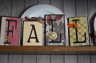 Beehive Messages: Crafts - FALL Wooden Blocks