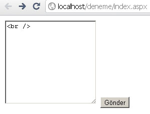 ASP.NET C#: TextBox Kontrolu