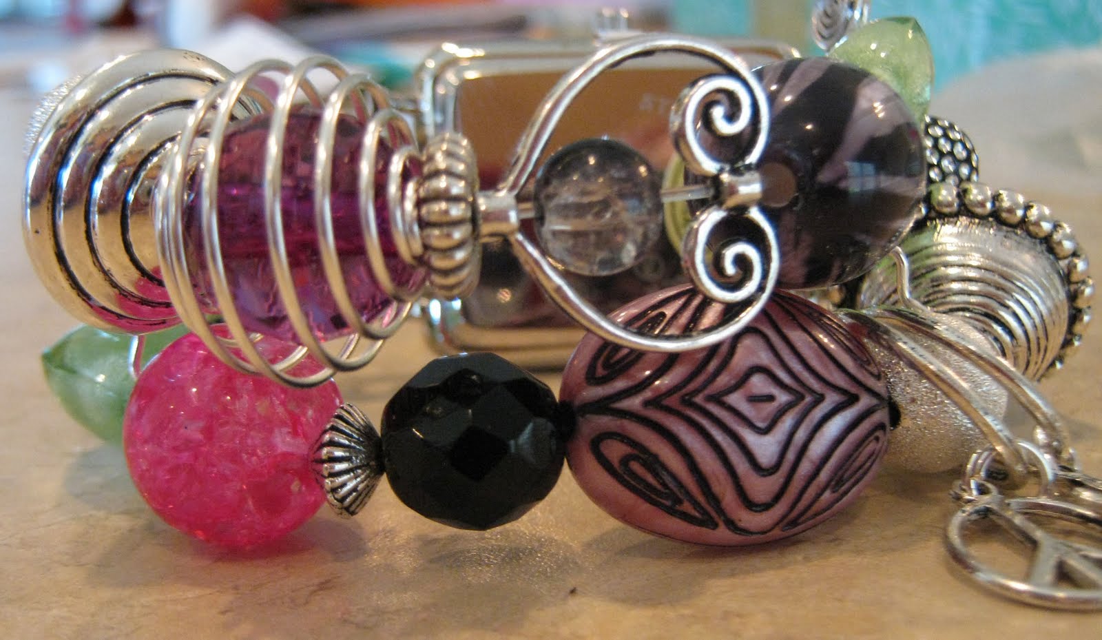 The Daisy Patch - Interchangeable beaded watches