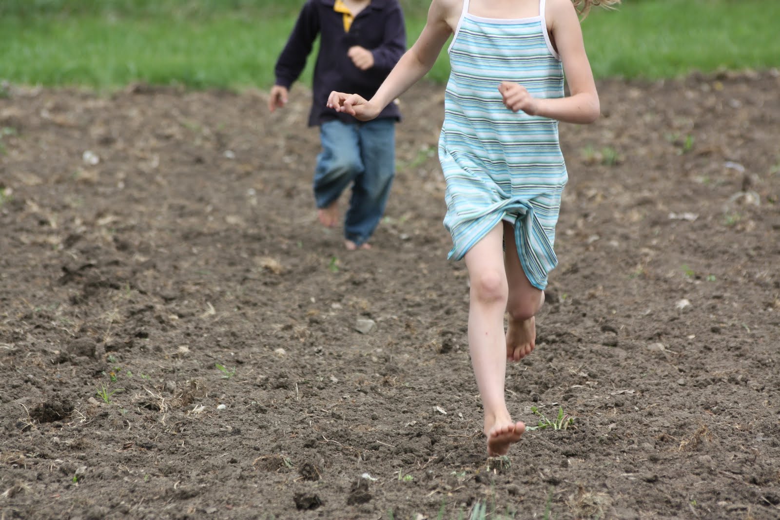 Barefoot In Manure