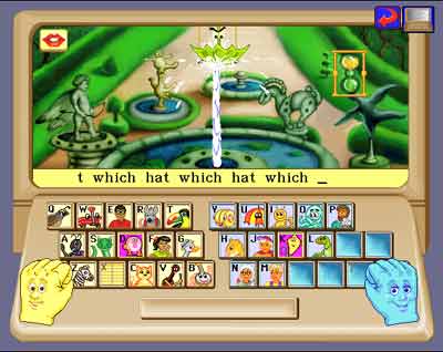 fotog: read write and type computer game