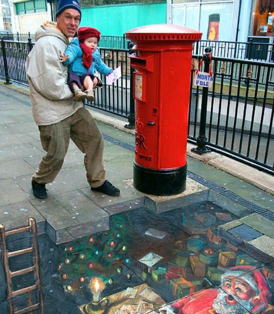 Santa Claus o Papa Noel en Graffiti. Fotos. : Blog de Lujo