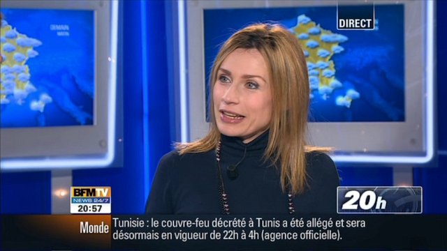 vuesalatele: Sandra LARUE - BFM TV - 2011 01 26