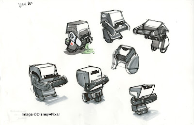 Klickity-Klack: The Axiom, Early MO Designs, Alien Suits, Axiom Robot