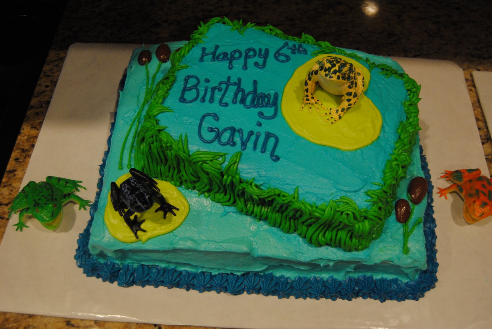 Late Night Cakes: Megan and Gavin's 6th birthday cakes
