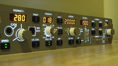 CONSTRUINDO COCKPIT 737NG: MCP BRASILEIRO