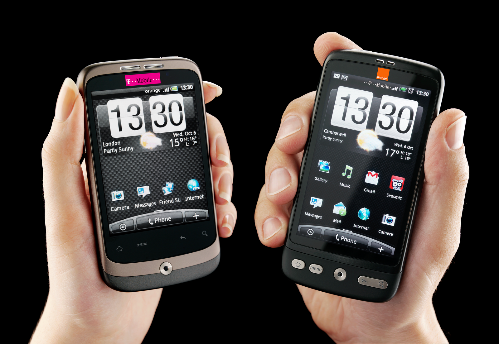 Model Hands - Brooke Colman: T-Mobile and Orange merger