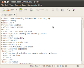 Informática, Noticias y todo lo que venga...: Solución: Error CUPS 401 ...