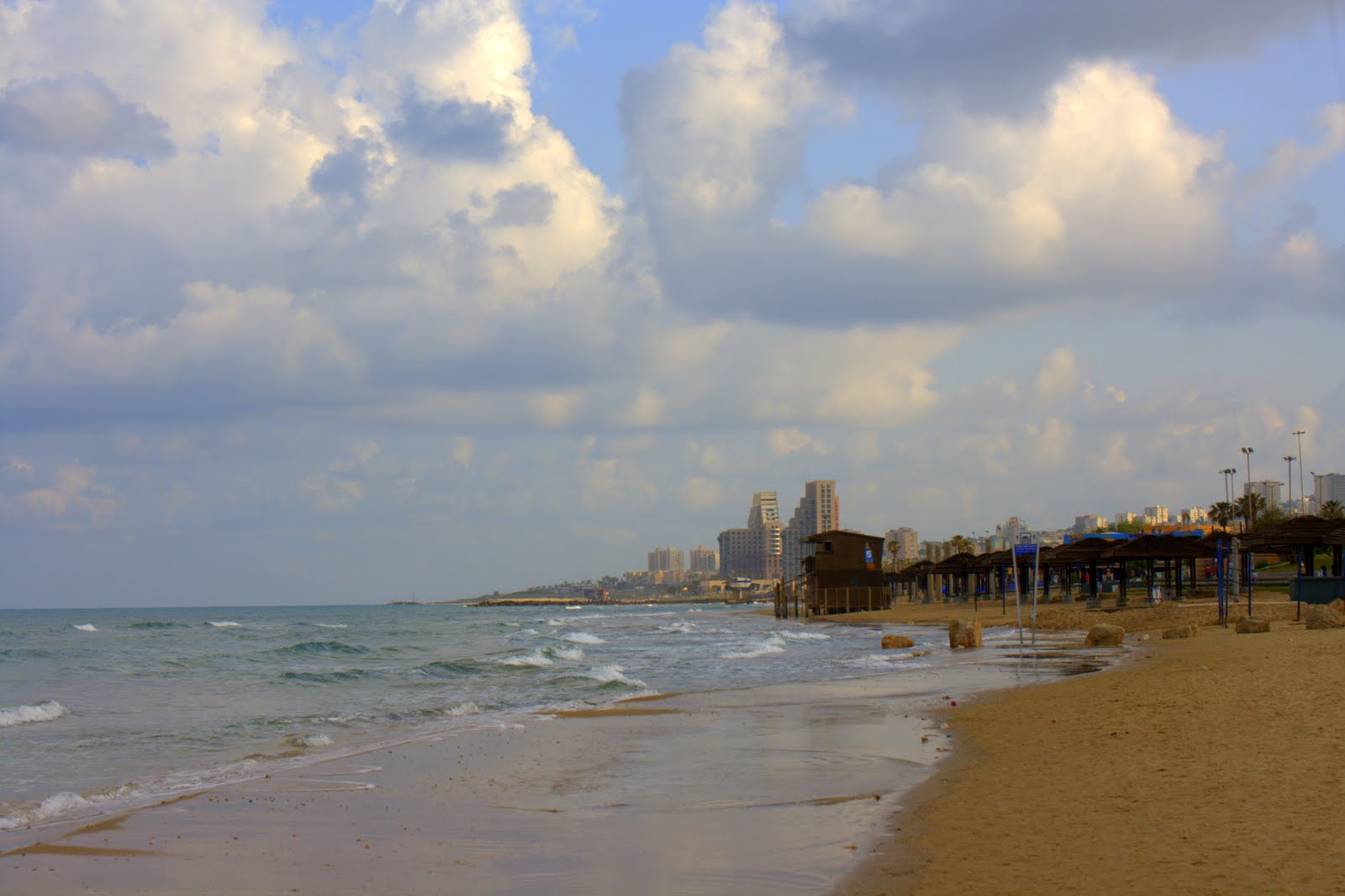 Allan and Muna: Beach walks north and south of Haifa