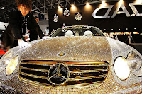 COOLEST CUSTOM CARS: MERCEDES BENZ SL600 LUXURY CRYSTAL CAR