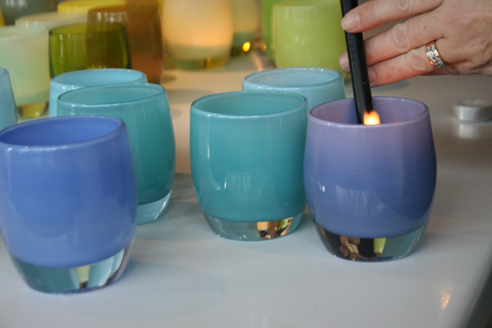 what's your story?: lee rhodes: glassybaby (seattle, new york city ...
